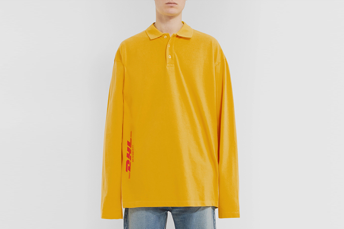 Vetements x DHL Just Popped Up on MR PORTER