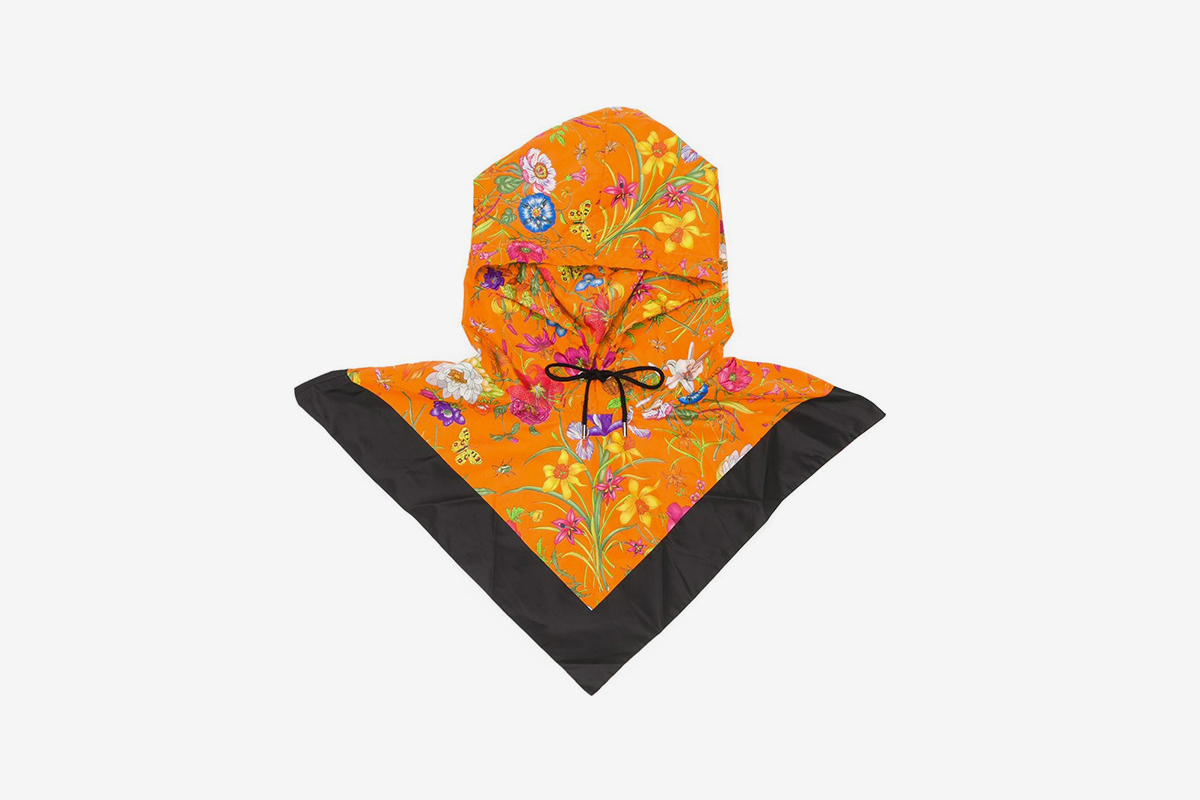 Channel Your Inner Babushka with these Floral Gucci Hoods
